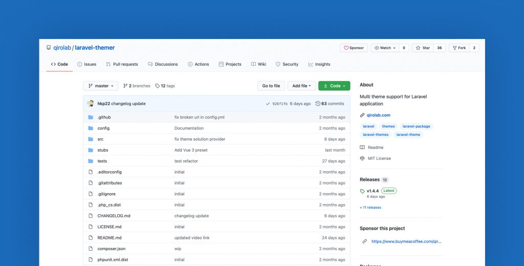 Laravel Themer Package Add Multi Theme Support For Laravel Application